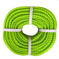 China 6mm Polyethylene 3 Strand Twisted Nylon Rope for Boat Anchor Mooring 220m for sale