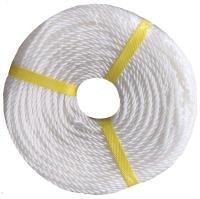 China 6mm Polyethylene 3 Strand Twisted Nylon Rope for Boat Anchor Mooring 220m for sale