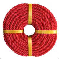 China 6mm Polyethylene 3 Strand Twisted Nylon Rope for Boat Anchor Mooring 220m for sale