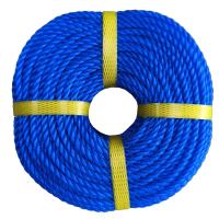 China 6mm Polyethylene 3 Strand Twisted Nylon Rope for Boat Anchor Mooring 220m for sale