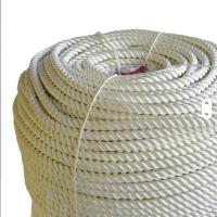 China 3 Strand Nylon Twisted Rope 20mm 22mm 24mm Marine Grade Mooring Rope High Tensile for sale