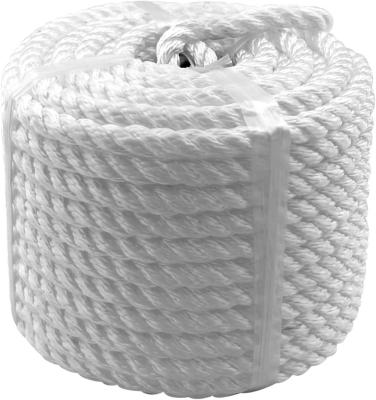 China 3 Strand Twisted Anchor Line Premium Braided Polypropylene Nylon Rope for Yacht 12mm 220m for sale