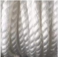 China 30mm 3 Strand Nylon Braided Mooring Anchor Rope 220m Coil for Naval Vessels Marine Supplies for sale