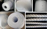China 30mm 3 Strand Nylon Braided Mooring Anchor Rope 220m Coil for Naval Vessels Marine Supplies for sale