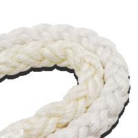 China White 8 Strand Braided Nylon Rope 10-160mm Marine Boat Ship Mooring Line Custom for sale