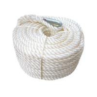 China 3 Strand Twisted Polypropylene Nylon Marine Rope PE Twine 8mm 10mm Diameter for sale