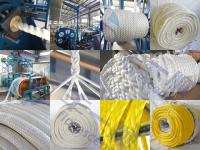 China UV Resistant Nylon Rope 22mm 32mm 50mm 8 Strand 16 Strand Marine Anchor Line for sale