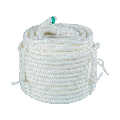 China 12 Strand Braided Nylon PP Colorful Marine Boat Ropes Anchor Line 8mm 10mm for sale