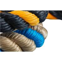 China 12 Strand Braided Nylon PP Colorful Marine Boat Ropes Anchor Line 8mm 10mm for sale