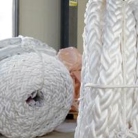 China 64mm 220m Marine Hawser 8 Strand Polypropylene Multifilament Mooring Rope for Ship Berthing for sale