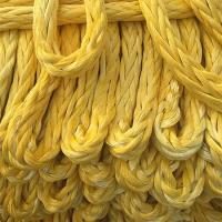 China 12 Strand Dyneema Rope 100% UHMWPE Fiber Marine Mooring Line 4mm to 56mm Diameter for Yachting for sale