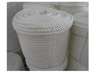 China 12mm 3 Strand Polyester Twisted Marine Rope 200m Length Soft Multifilament Mooring Anchor Line for sale