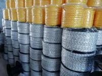 China 220m 3 Strand Twisted Danline 6mm Polypropylene Polysteel Rope for sale