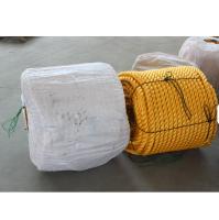 China Polyethylene PP Danline Rope 3 Strands Twisted Plastic Nylon Fishing Packing Rope Marine Commercial Use 4mm to 56mm for sale