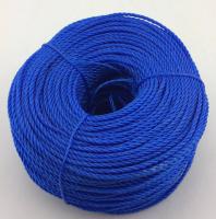 China 3 Strands Twisted PE PP Nylon Packaging Rope 4mm to 16mm for Secure Fastening for sale