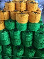 China 3 Strands Twisted PE PP Nylon Packaging Rope 4mm to 16mm for Secure Fastening for sale