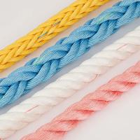 China High Strength PP 3 Strand Twisted PE Twine Nylon Marine Rope 16mm 50m for sale