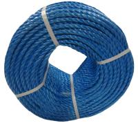China High Strength PP 3 Strand Twisted PE Twine Nylon Marine Rope 16mm 50m for sale