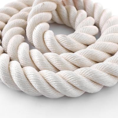 China Polyamide Nylon 3 Strand Twist Rope for Boats Ships 10mm Marine Mooring Line for sale