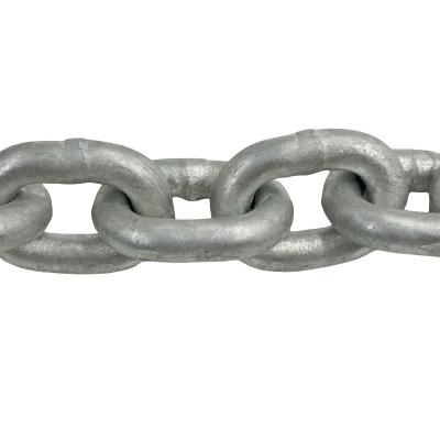 China 11mm Marine Link Chain Galvanized Anchor Chain DIN766 for sale