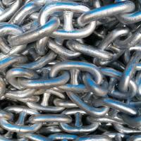 China Stainless Steel 316 Galvanized Anchor Chain IACS Certified 20mm-60mm for Marine Lifting Mooring Offshore for sale