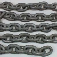 China Hot Dip Galvanized G80 G100 Welded Link Chains 13mm to 19mm Heavy Duty Lifting for sale