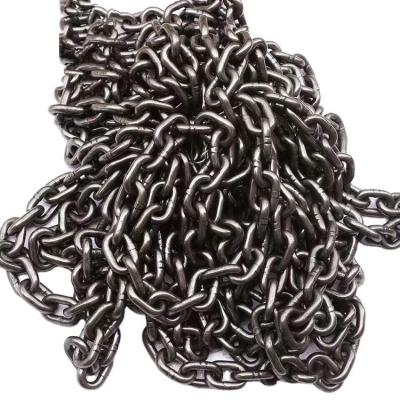 China High Strength Welded G80 Lifting Load Chain 6mm to 26mm ISO 3077 for sale