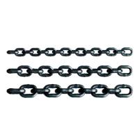 China High Tensile Black Heavy Duty Welded Alloy Steel G80 G100 Lifting Link Load Chain 8mm 10mm for sale
