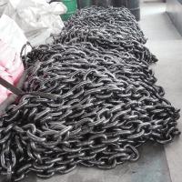 China High Tensile Black Heavy Duty Welded Alloy Steel G80 G100 Lifting Link Load Chain 8mm 10mm for sale