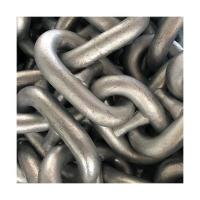 China R4 Grade Offshore Mooring Stud Link Anchor Chain 76mm Yield Strength 700MPa for sale