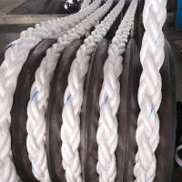 China CCS 8 Strand Mooring Rope 10mm-60mm PP PE Polypropylene Danline Polyester Nylon for Ship Packaging for sale