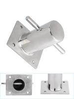 China Heavy Duty Marine Double Horn Bitt Cross Cast Iron Bollard 1500kN Mooring Bollard for Ports for sale
