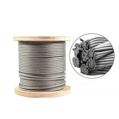 China 1.5mm 2mm 3mm 304 316 Stainless Steel Wire Rope for Light Duty Sling for sale