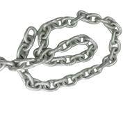 China 8mm Hot Dip Galvanized Chain DIN766 Welded Marine Chain for Connection 1.4kg per Meter for sale