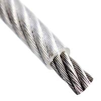 China High Tensile PVC Coated Galvanized Iron Wire Stranded Crane Lifting Rope 1670MPa for sale