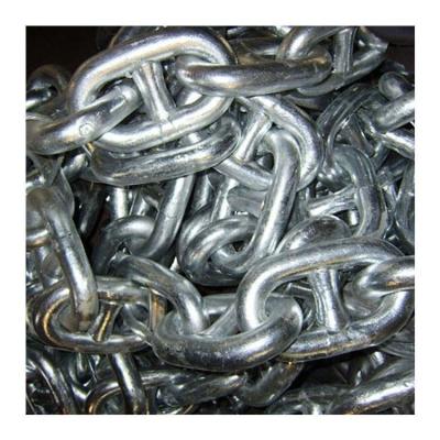 China Welding Stud Link Anchor Chain U1 U2 U3 Zinc Finish Marine Grade 12.5mm to 162mm for sale