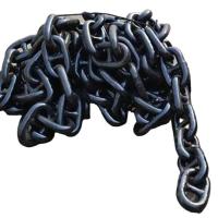 China Welding Stud Link Anchor Chain U1 U2 U3 Zinc Finish Marine Grade 12.5mm to 162mm for sale