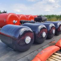 China Foam Fender with Integrated Rope Holes, Closed-Cell EVA Foam, and Polyurea Coating for Marine Protection for sale