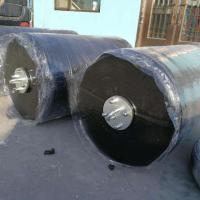 China Marine Polyurethane Foam Filled Solid Floating Fender D0.5m L1.0m for Ship Berthing Protection for sale