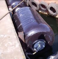 China Marine Polyurethane Foam Filled Solid Floating Fender D0.5m L1.0m for Ship Berthing Protection for sale