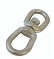 China Hot Dip Galvanized Chain Swivel G401 G402 G403 5:1 Safety Factor 1/4-3/4 Inch for sale