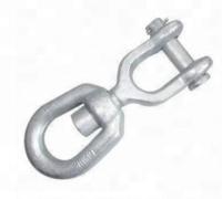 China Hot Dip Galvanized Chain Swivel G401 G402 G403 5:1 Safety Factor 1/4-3/4 Inch for sale