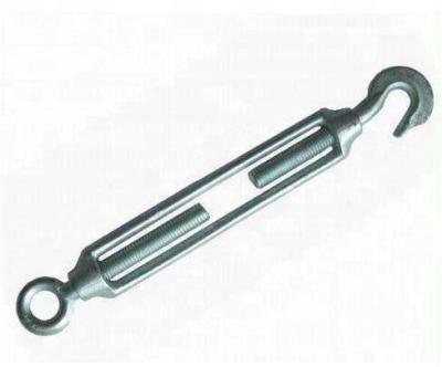 China Carbon Steel Turnbuckles DIN 1480 M6 to M30 Hot Dipped Galvanized Rigging Hardware for sale