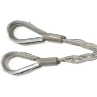China Double Eyes Cable Socks Durable Anti-Slip Industrial Use 100% Nylon Customizable for sale
