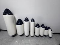 China Polyform White F-Type Boat Fender Accessory with Piston 30-60°C Marine Grade PVC for sale