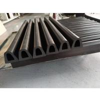 China D Type Rubber Marine Fender 100x100mm Cylindrical Boat Bumper Dock Protection for sale