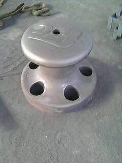 China 10T Iron Steel Marine Pillar Bollard High Strength Carbon Steel 345MPa for sale