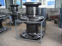 China 10T Iron Steel Marine Pillar Bollard High Strength Carbon Steel 345MPa for sale
