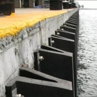 China 500H x 1500mm V Type Super Arch Marine Rubber Fender for Ship and Dock Protection for sale