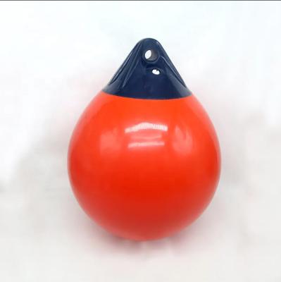 China PVC Boat Fender Type A Colorful Buoy 25-38cm High Elastic Marine Dock Protection for sale